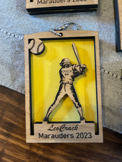 Personalized Baseball Cards – Nailed It Wood Projects